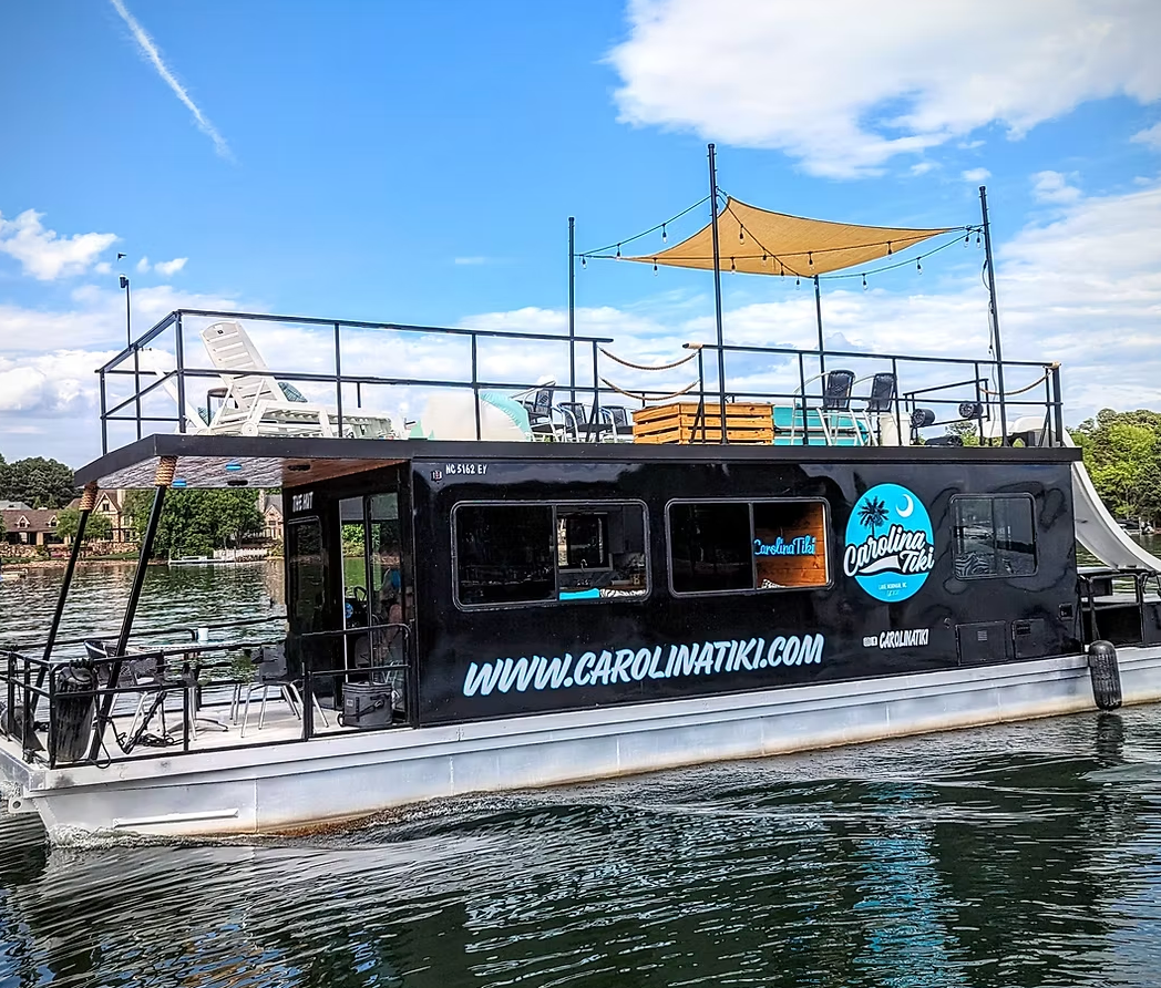 Carolina Tiki | Lake Norman Party Boat & Relaxing Cruises